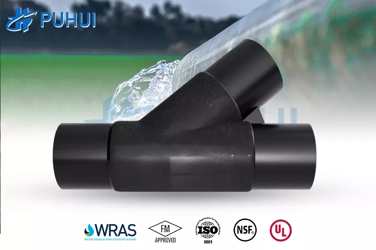 HDPE Butt Fusion Fittings WYE - Puhui Industry