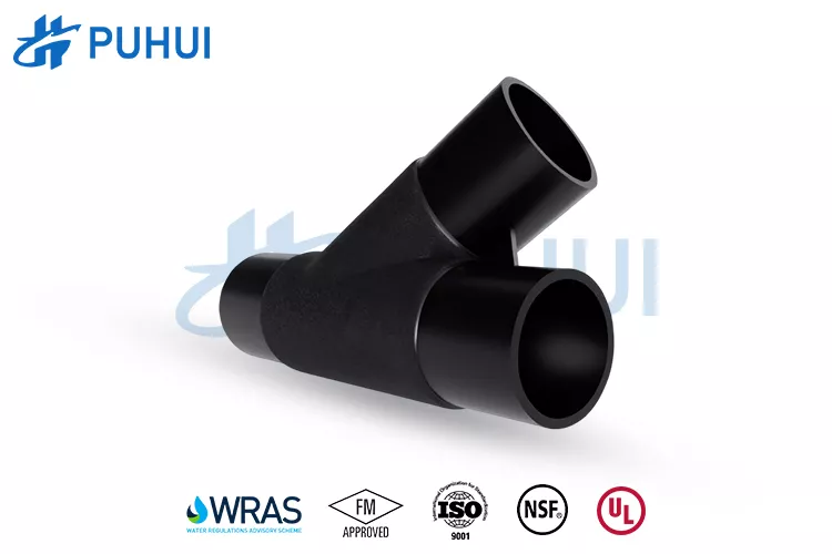 HDPE Butt Fusion Fittings WYE - Puhui Industry