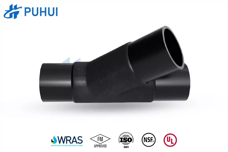 HDPE Butt Fusion Fittings WYE - Puhui Industry