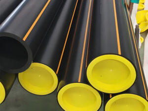 Yellow pe gas pipe - Puhui Industry